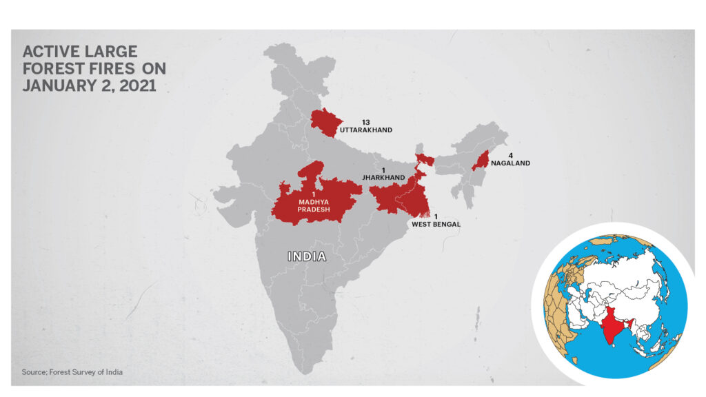 Fire Ravages Pristine Hill Tract in Northeast India - The Tennessee Tribune